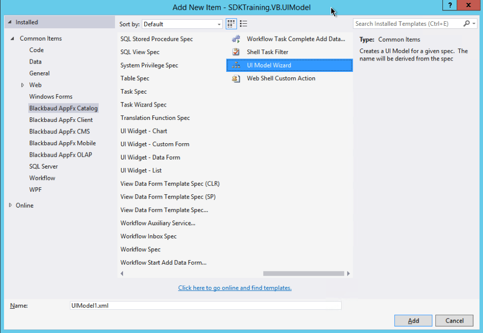 BBCRM SDK – UI Models - Omatic Software