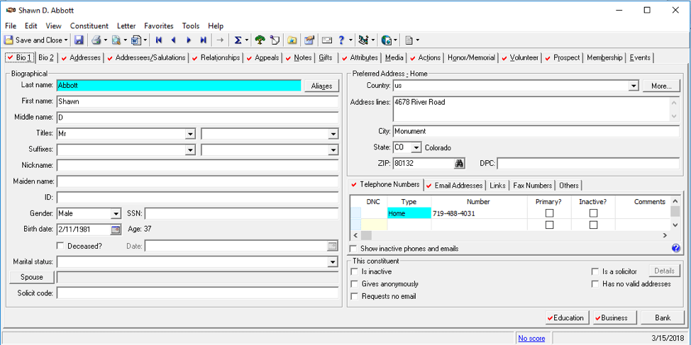 The Non-Constituent Record Management Solution for Higher Education - Omatic Software