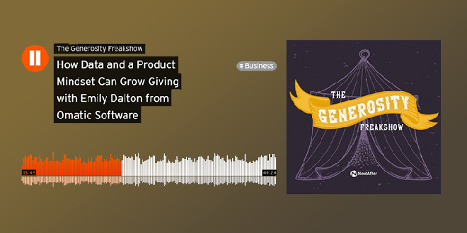 Podcast: How Data and a Product Mindset Can Grow Giving